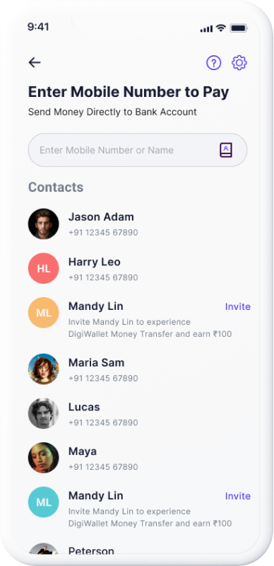 Digiwallet - Paytm Clone, Flutter Mobile App Template - Android & iOS by idea2code_infotech