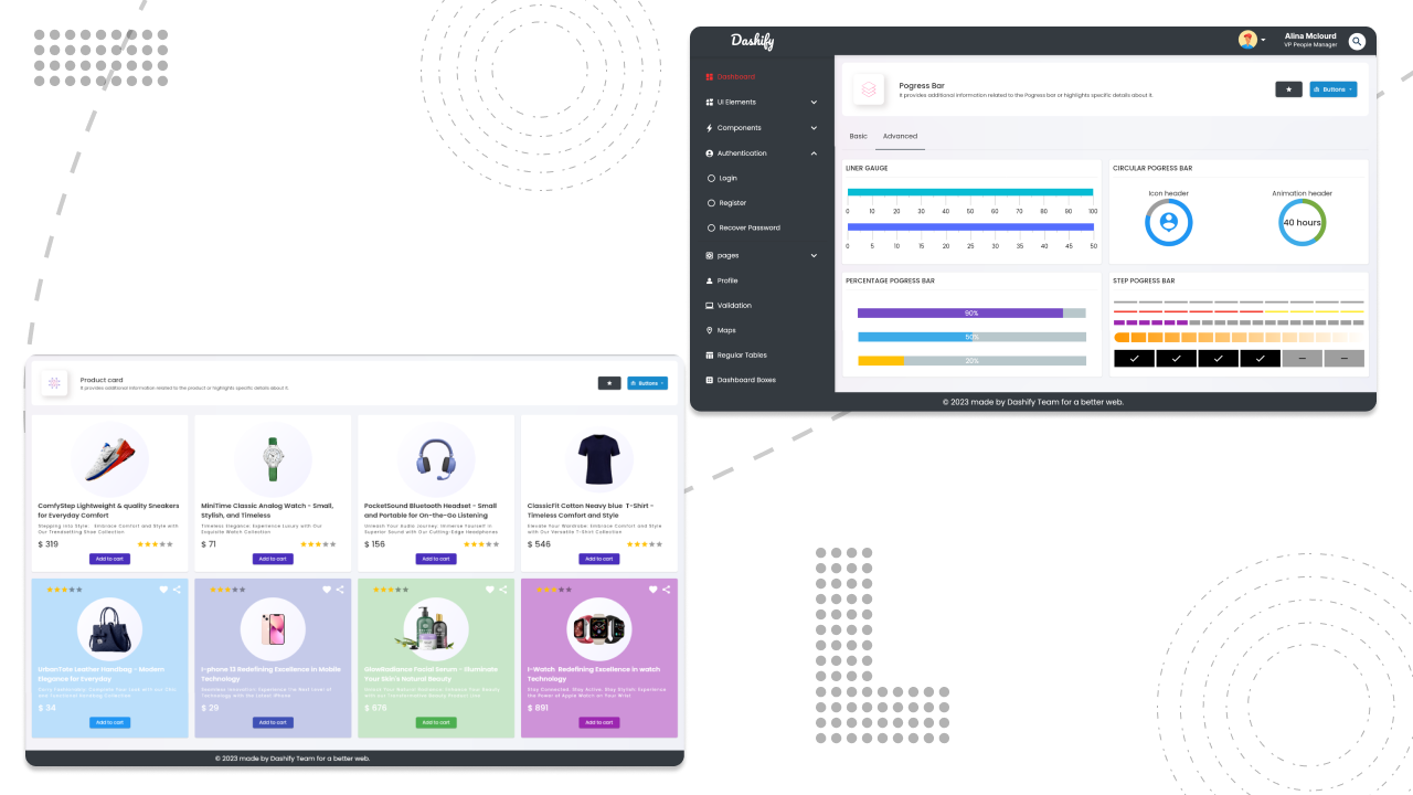 Dashify - The Complete Flutter Admin Panel Dashboard by flexioninfotech
