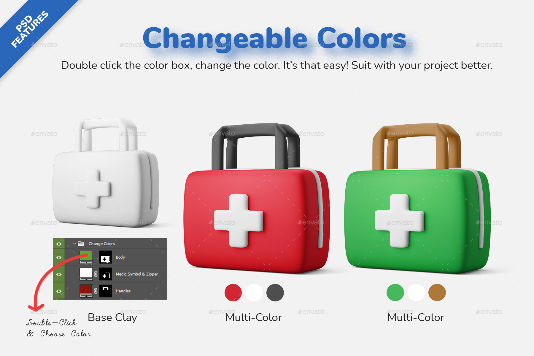 3D Icons Pack - Medical - Vol.02-Tools & Equipment, Icons | GraphicRiver