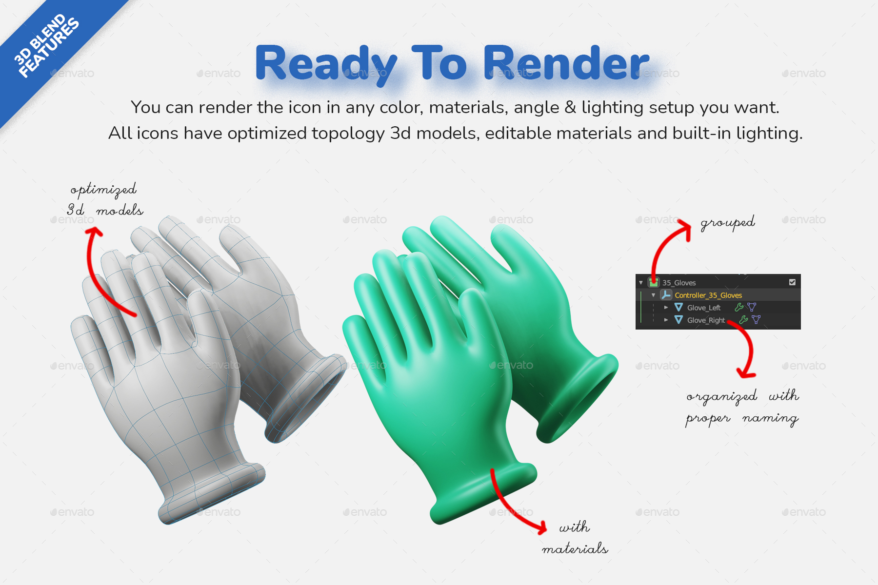 3D Icons Pack - Medical - Vol.02-Tools & Equipment, Icons | GraphicRiver