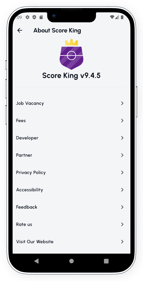 Score King - Football & Sport Tournament | Soccer | Live Score | Online ...