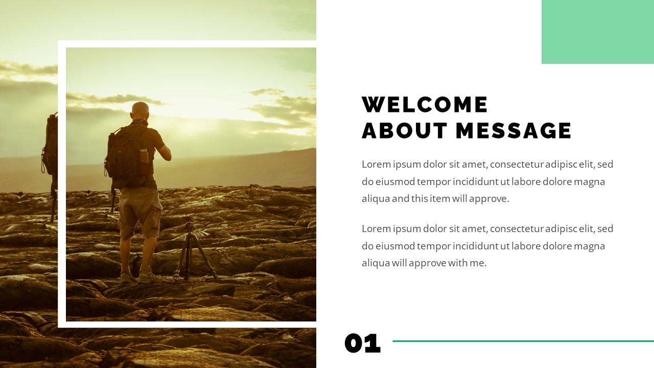 Climber - Adventure and Hiking Mountain Google Slides Template ...