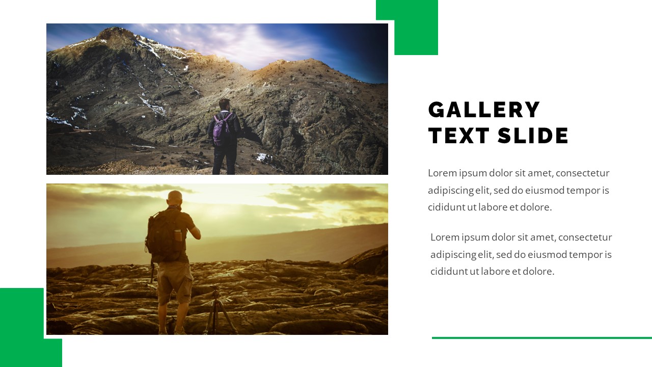 Climber - Adventure and Hiking Mountain Google Slides Template ...