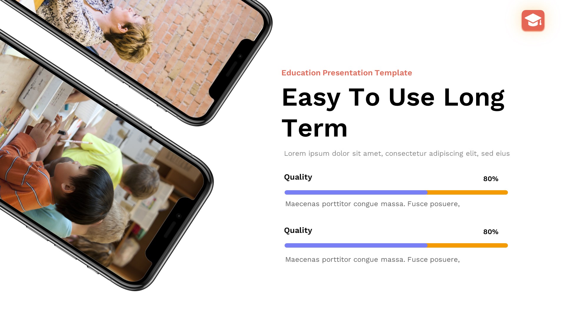 JHSCHOL - Education School Google Slides Template, Presentation Templates