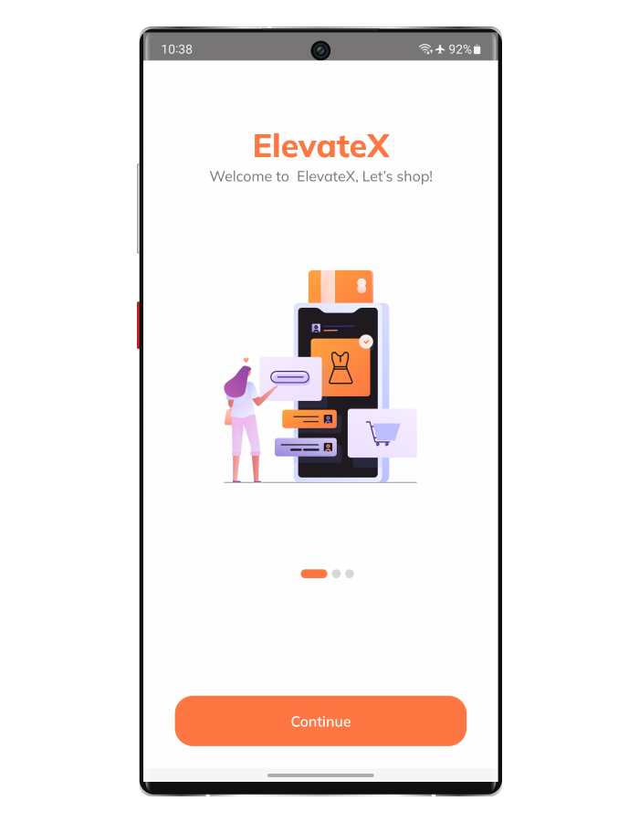 ElevateX - Minimal UI Kit for E-commerce React Native CLI by appxcellence