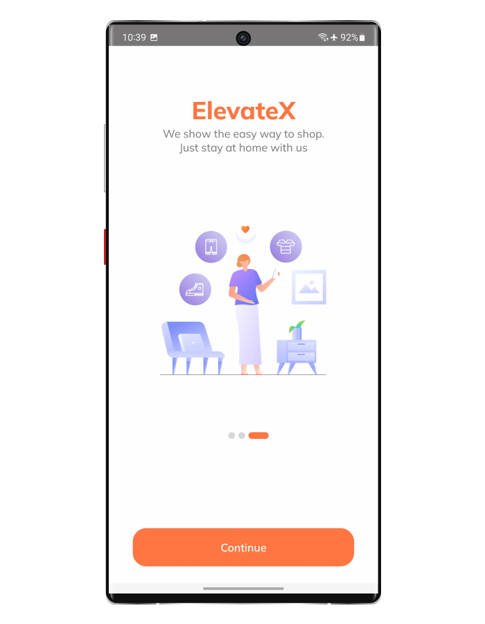 ElevateX - Minimal UI Kit for E-commerce React Native CLI by appxcellence