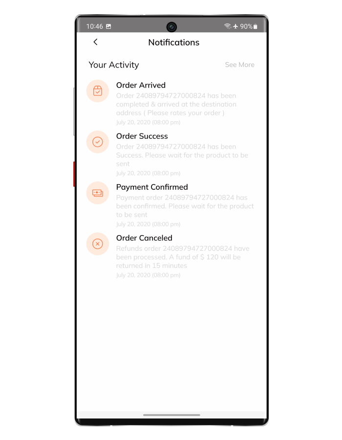 ElevateX - Minimal UI Kit for E-commerce React Native CLI by appxcellence