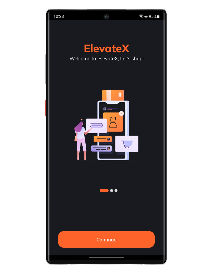 ElevateX - Minimal UI Kit for E-commerce React Native CLI by appxcellence