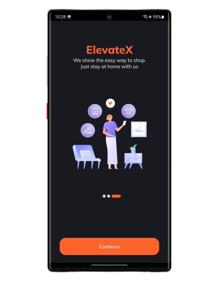 ElevateX - Minimal UI Kit for E-commerce React Native CLI by appxcellence