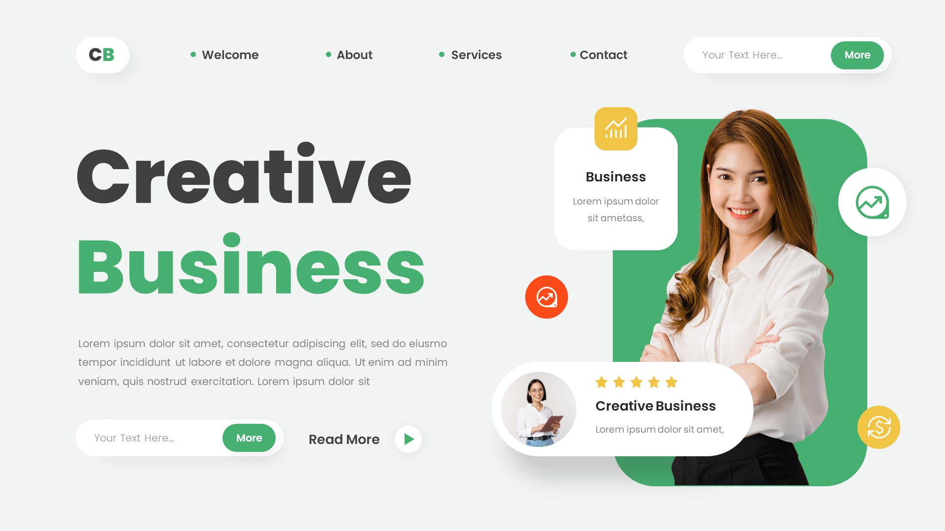 Creative Business Powerpoint Template, Presentation Templates ...