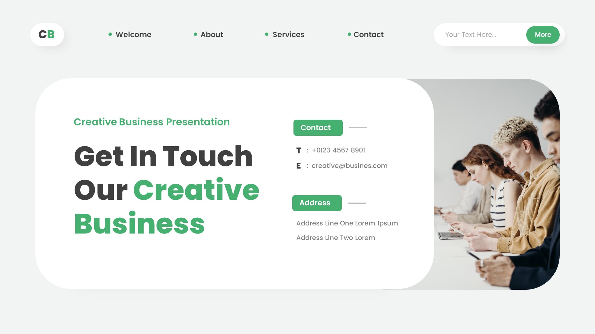 Creative Business Powerpoint Template, Presentation Templates ...