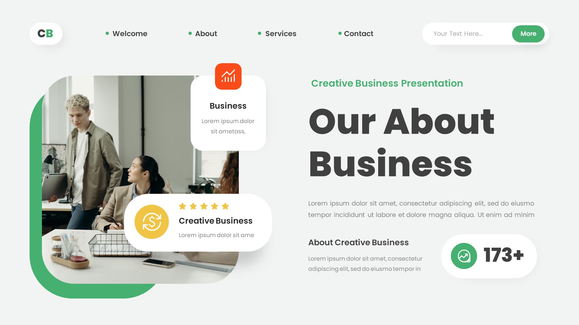 Creative Business Powerpoint Template, Presentation Templates ...