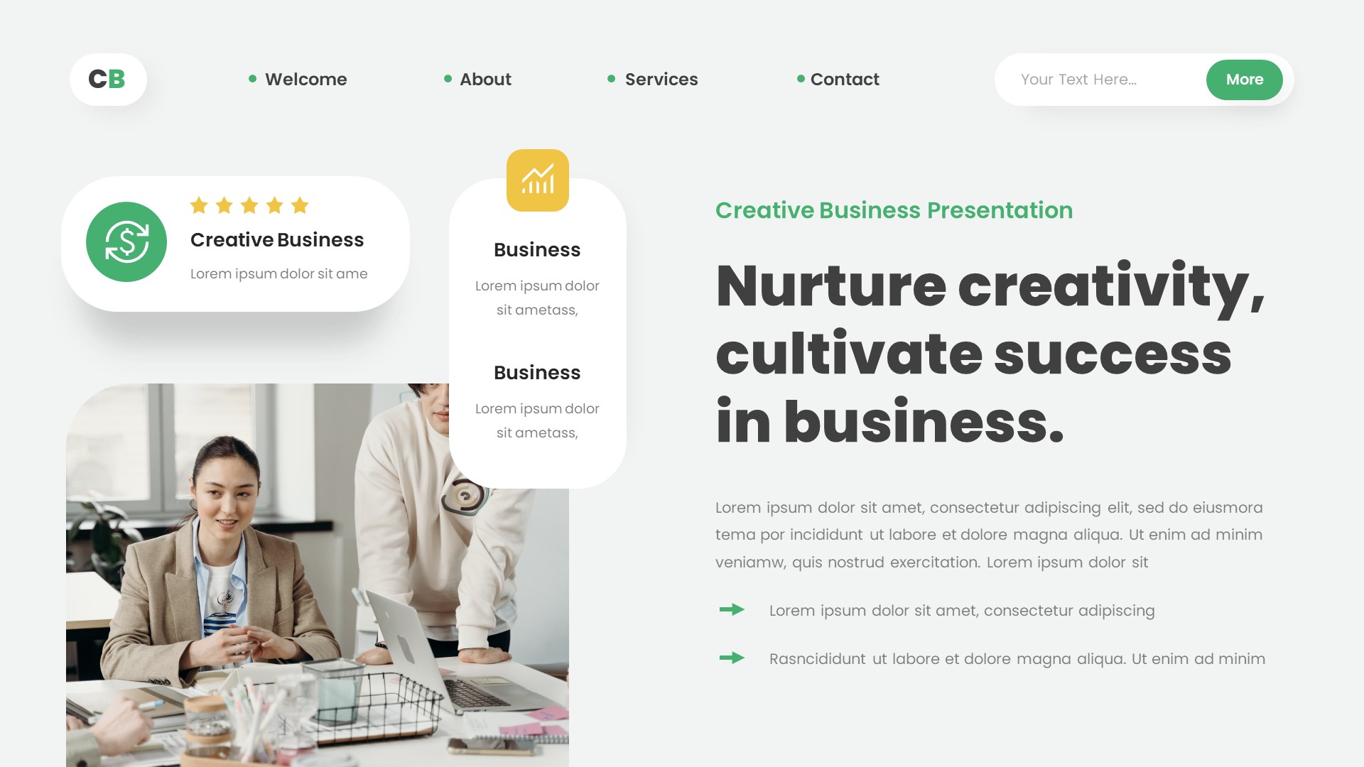 Creative Business Powerpoint Template, Presentation Templates ...