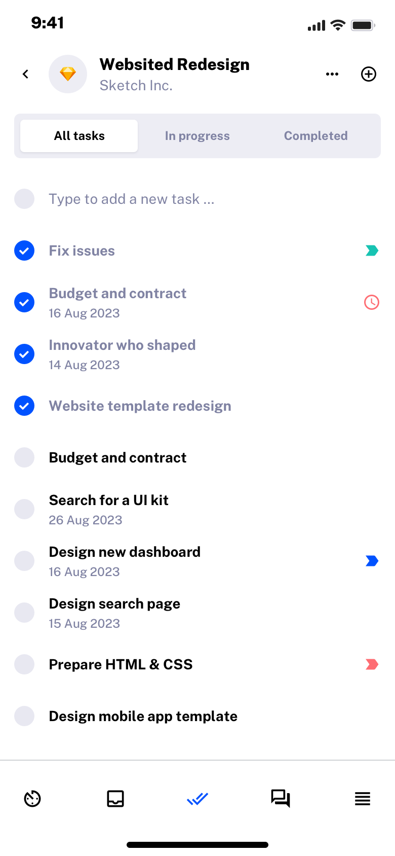 Tasksy - UI kit for Productivity Mobile Apps by WhiteUiStore | ThemeForest