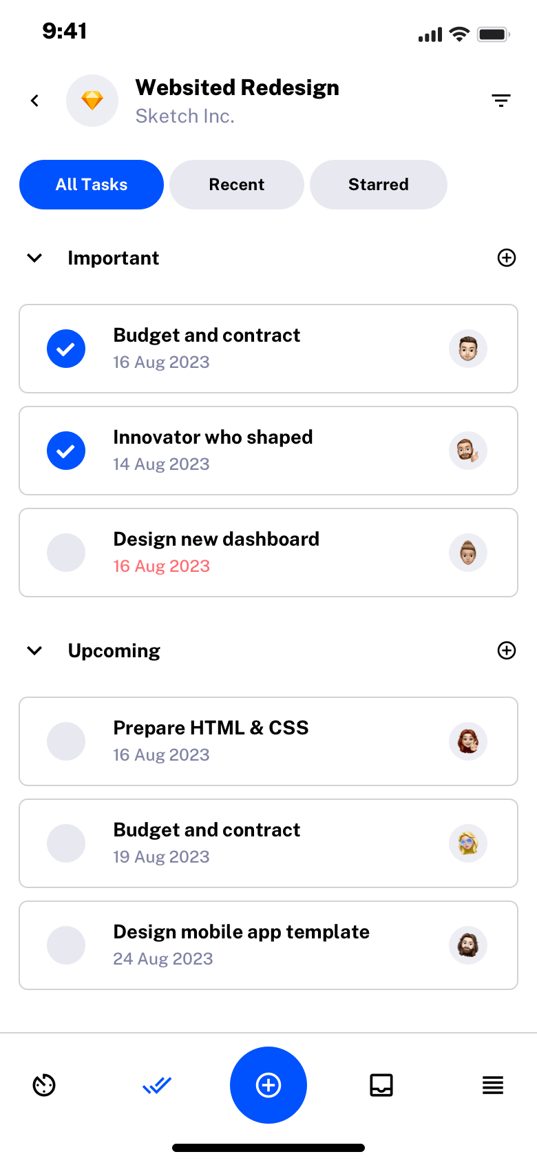 Tasksy - UI kit for Productivity Mobile Apps by WhiteUiStore | ThemeForest