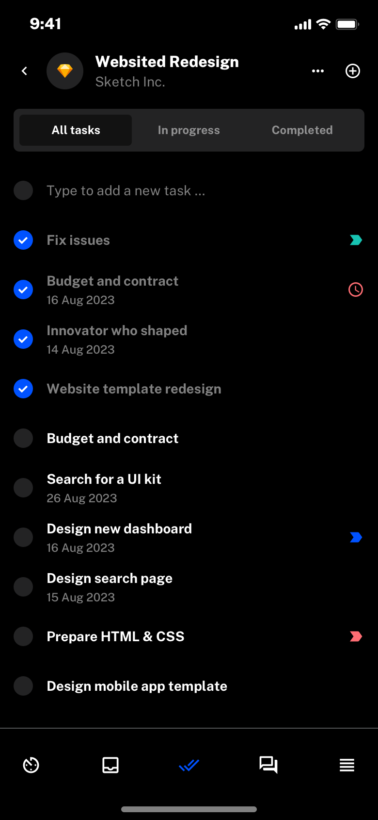 Tasksy - UI kit for Productivity Mobile Apps by WhiteUiStore | ThemeForest