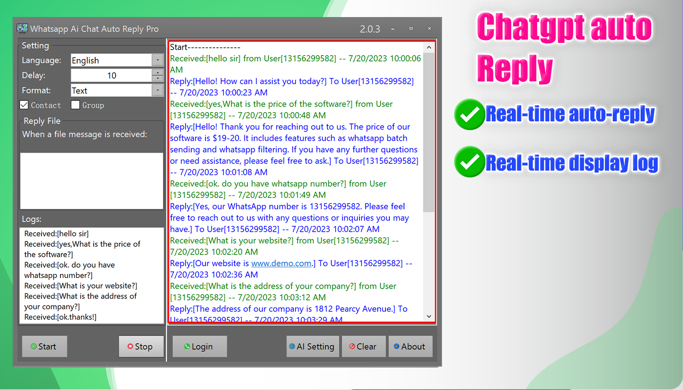 Whatsapp AI chatbot Auto Reply-Full Reseller by IonicStudio | CodeCanyon