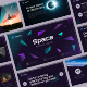 Space PowerPoint Template, Presentation Templates | GraphicRiver