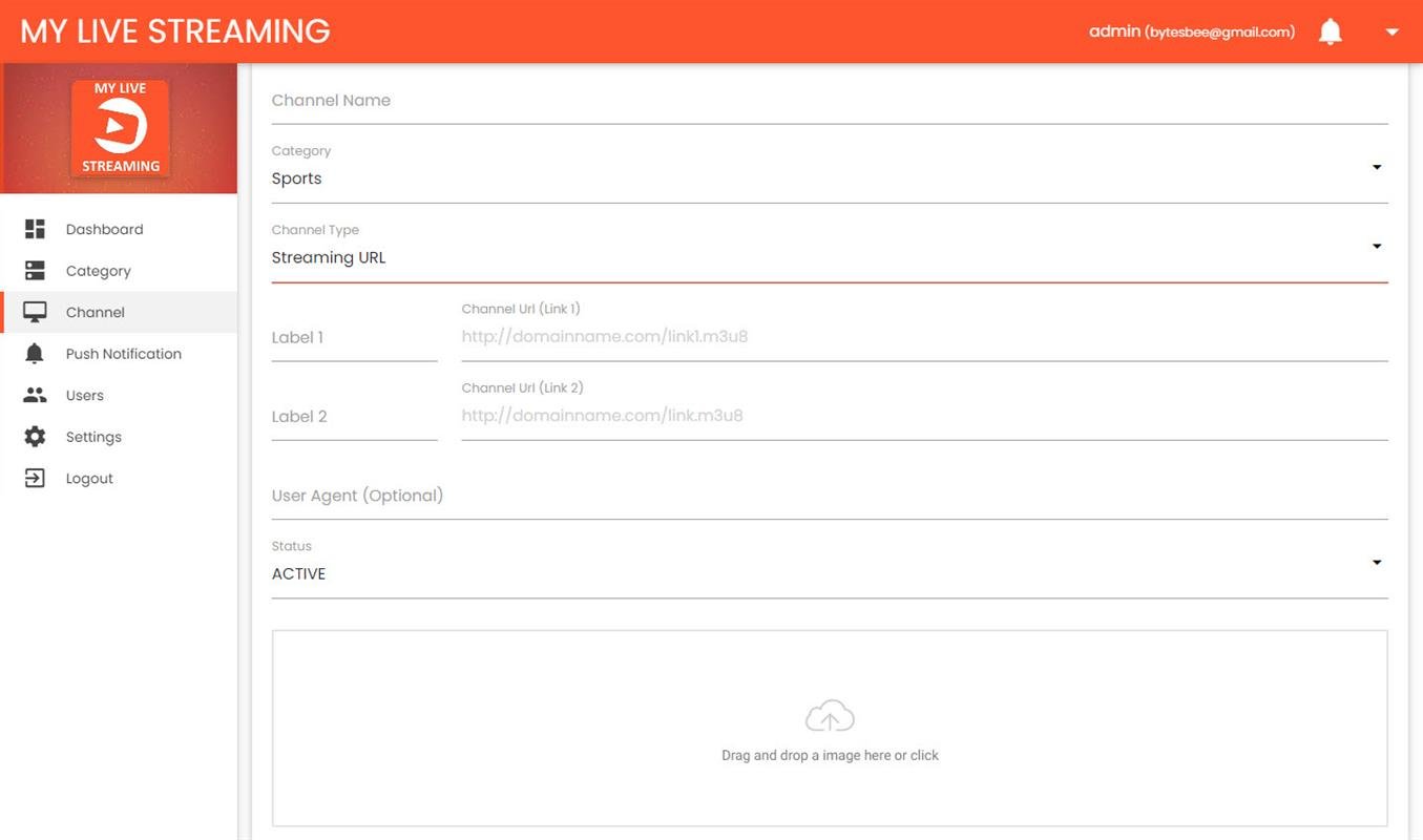 My Streaming Android App With Admin Panel Android 14 Support By Bytesbee