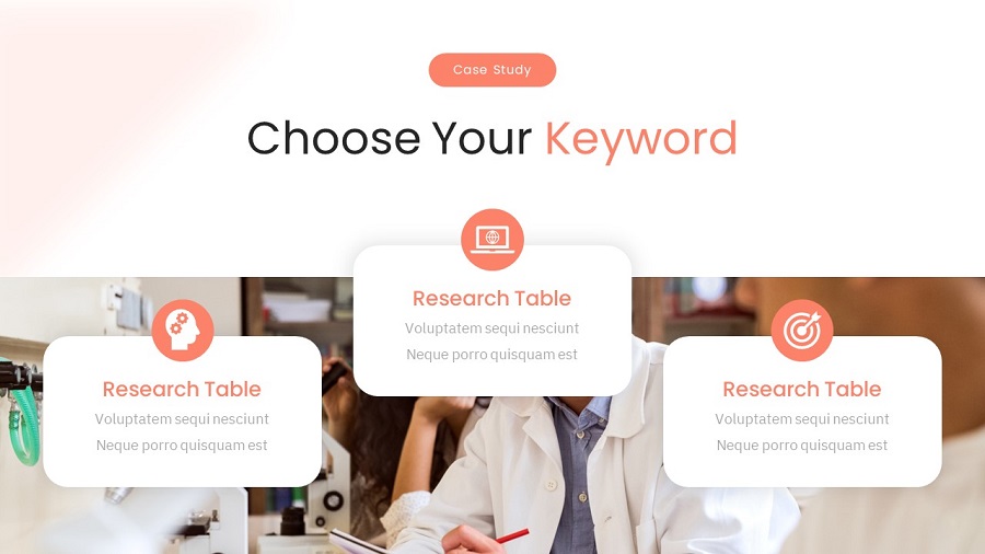 Case Study and Research Keynote Template, Presentation Templates ...