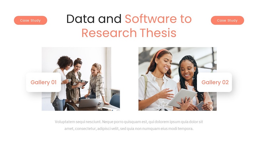 Case Study and Research Keynote Template, Presentation Templates ...