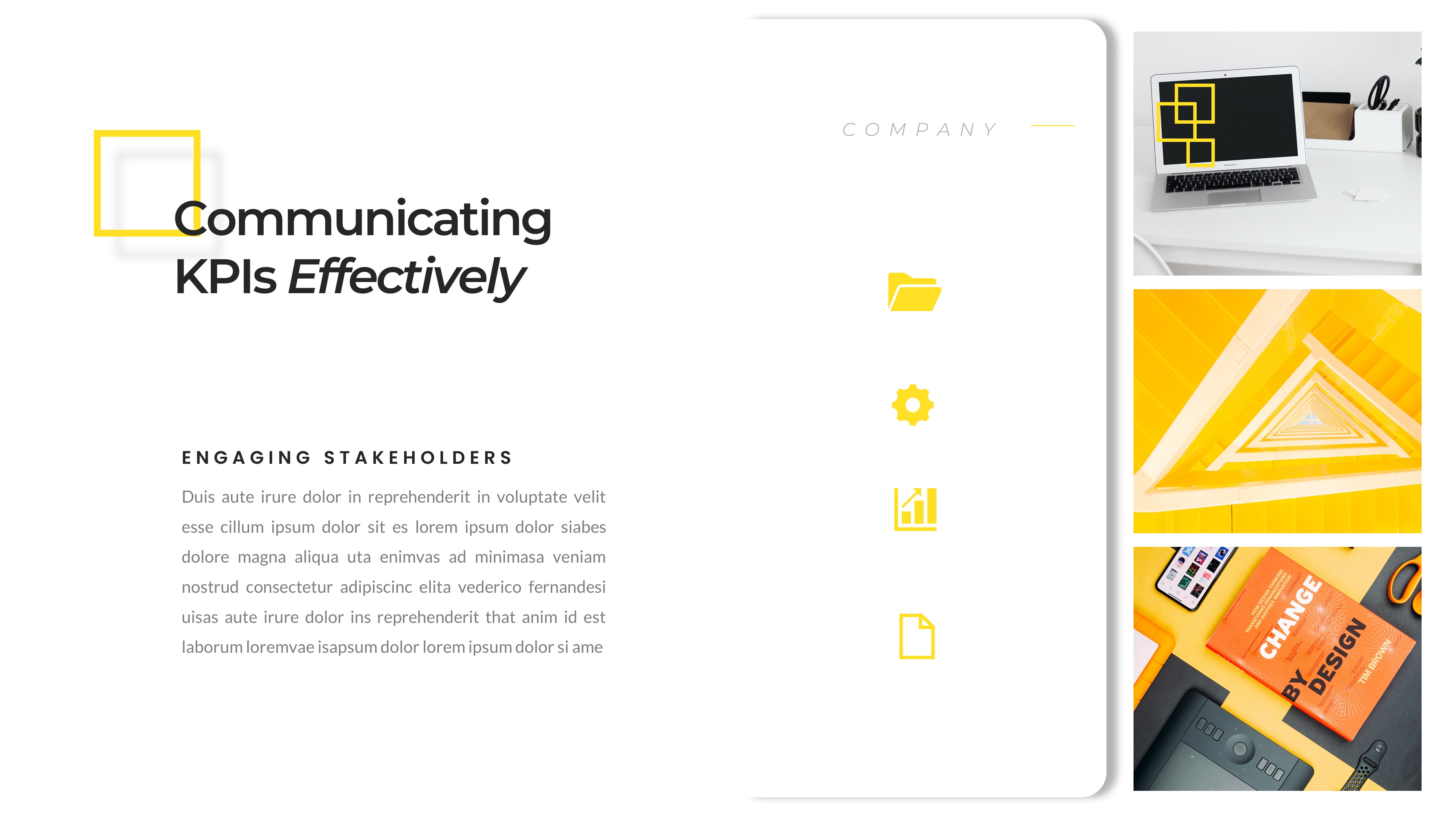 Key Performance Indicators (KPIs) Power Point Template, Presentation ...