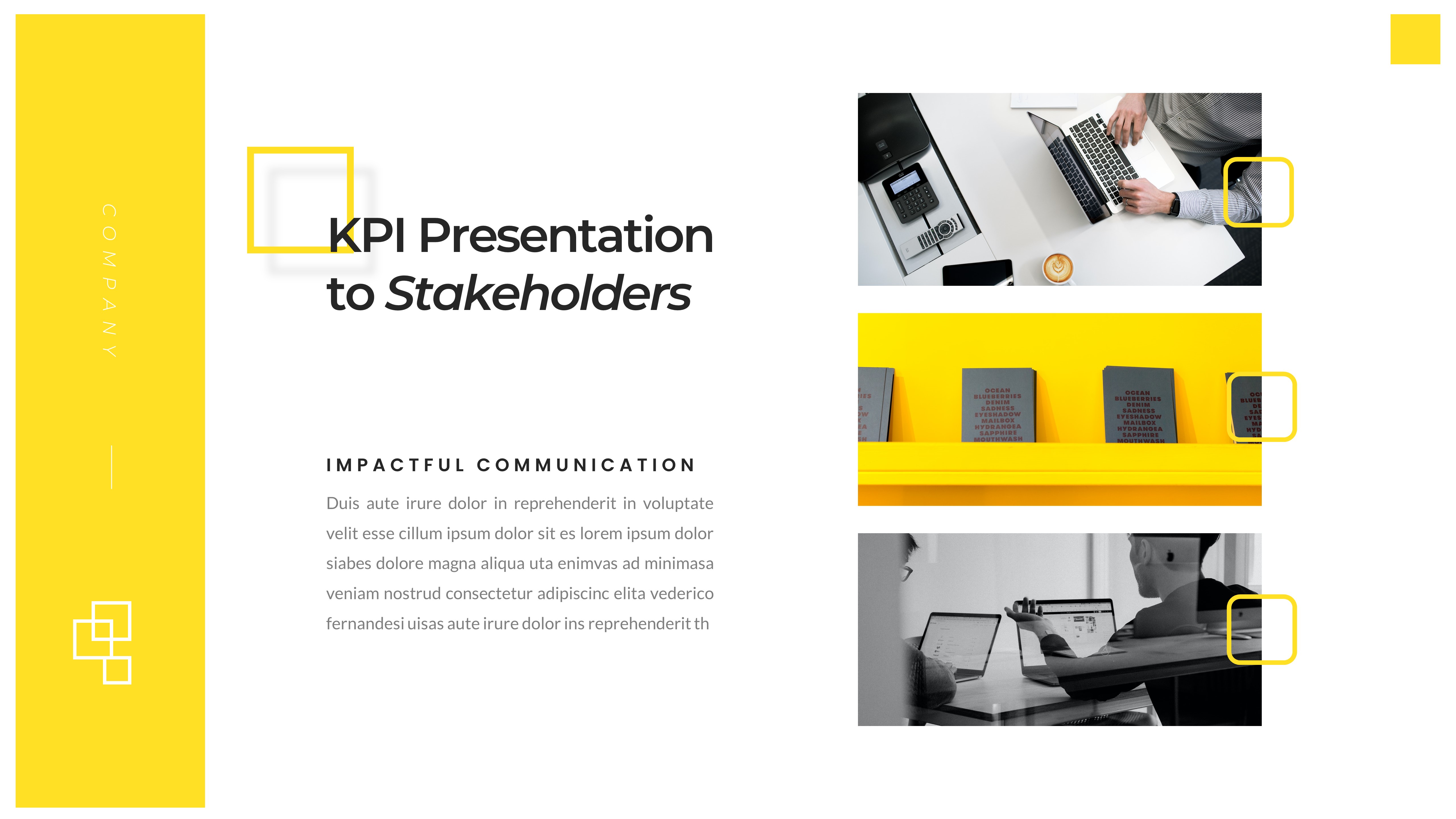 Key Performance Indicators (KPIs) Power Point Template, Presentation ...