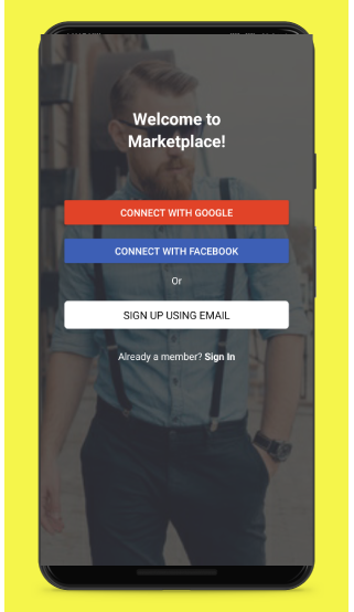 React native 3 in 1 app template UI kit - app bundle by k29solutions