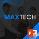 MaxTech Dark - Business Presentation PowerPoint Template, Presentation ...