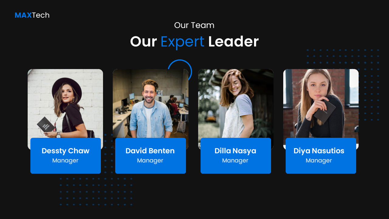 MaxTech Dark - Business Presentation PowerPoint Template, Presentation ...