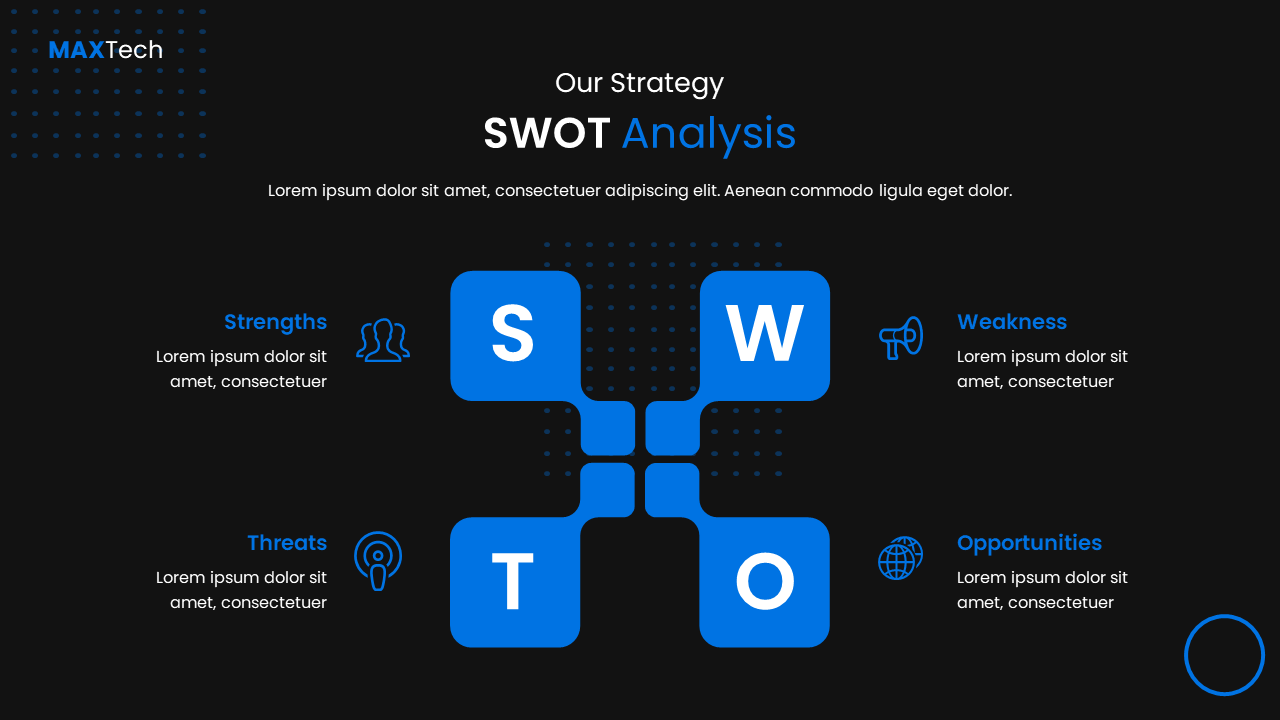 MaxTech Dark - Business Presentation PowerPoint Template, Presentation ...