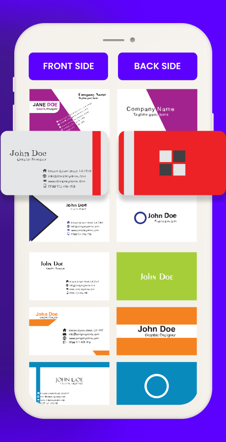 Digital Business Card Maker - Creative Visiting Card Maker - Visiting ...