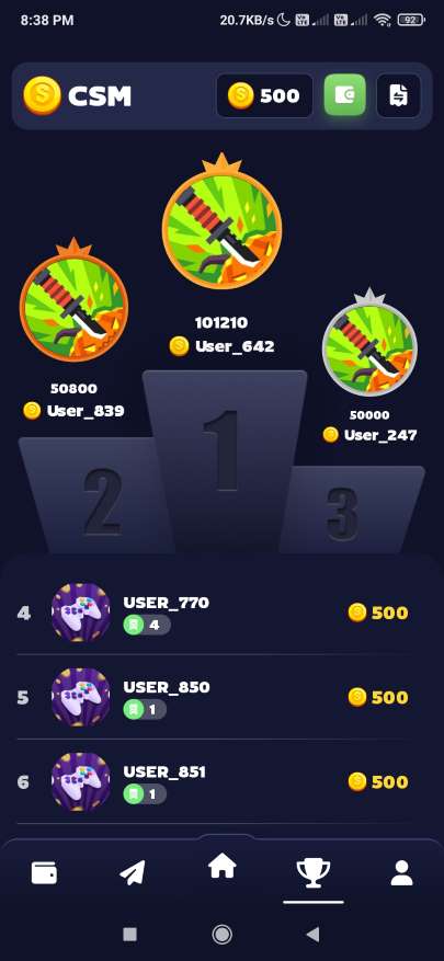 QuickEarn - Android Online Earning App with Admin Panel by CSMDevelopers