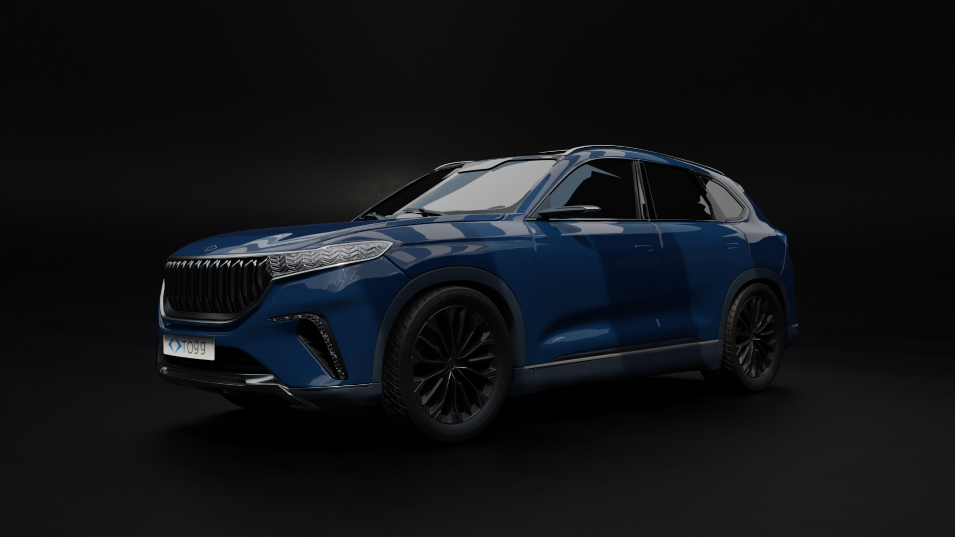 Togg T10X Suv Electric Car 3d model by docbasuony | 3DOcean