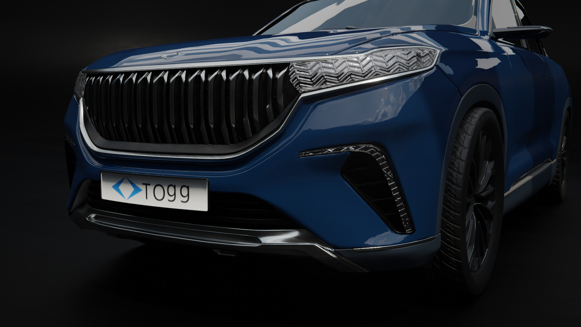 Togg T10X Suv Electric Car 3d model by docbasuony | 3DOcean