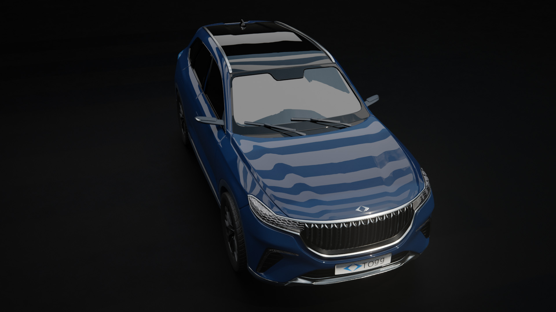 Togg T10X Suv Electric Car 3d model by docbasuony | 3DOcean