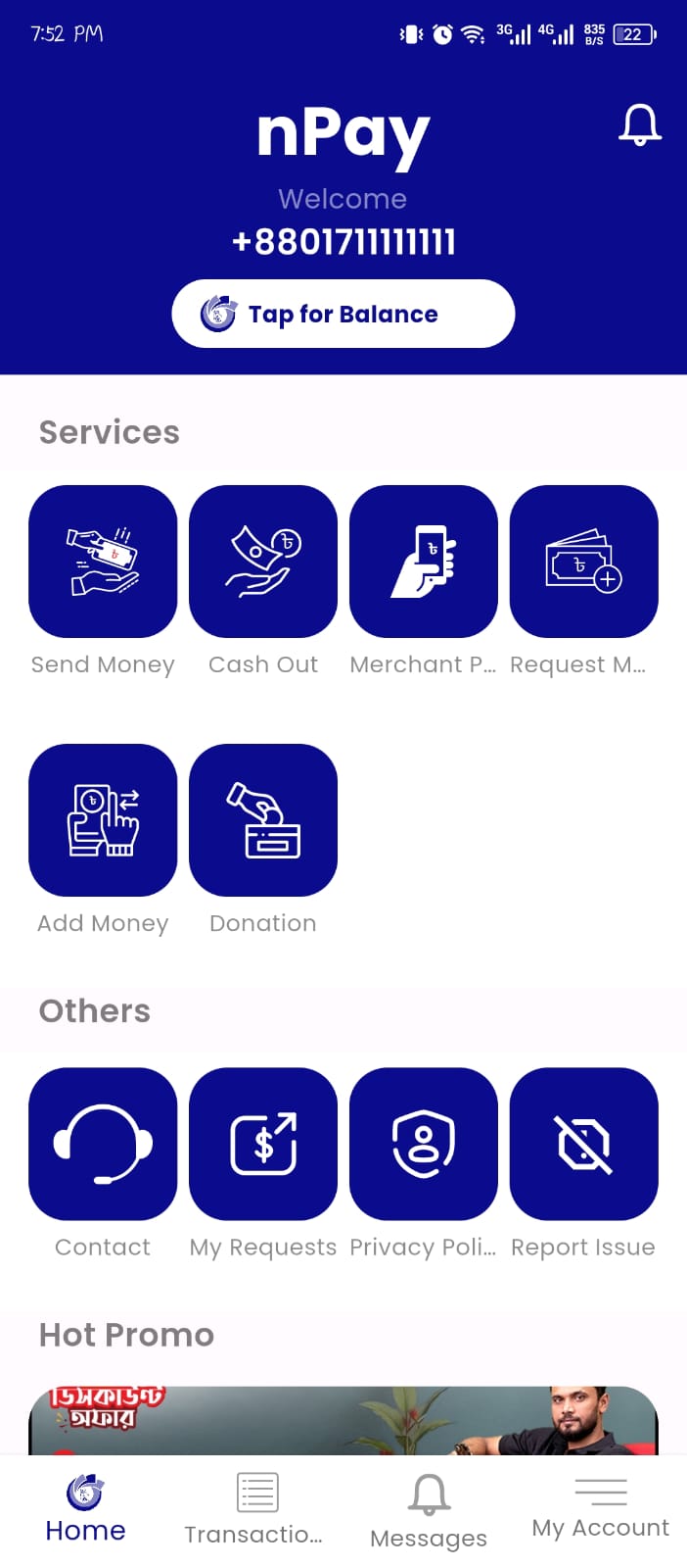 nPay - Flutter e-wallet application by programming_wormhole | CodeCanyon