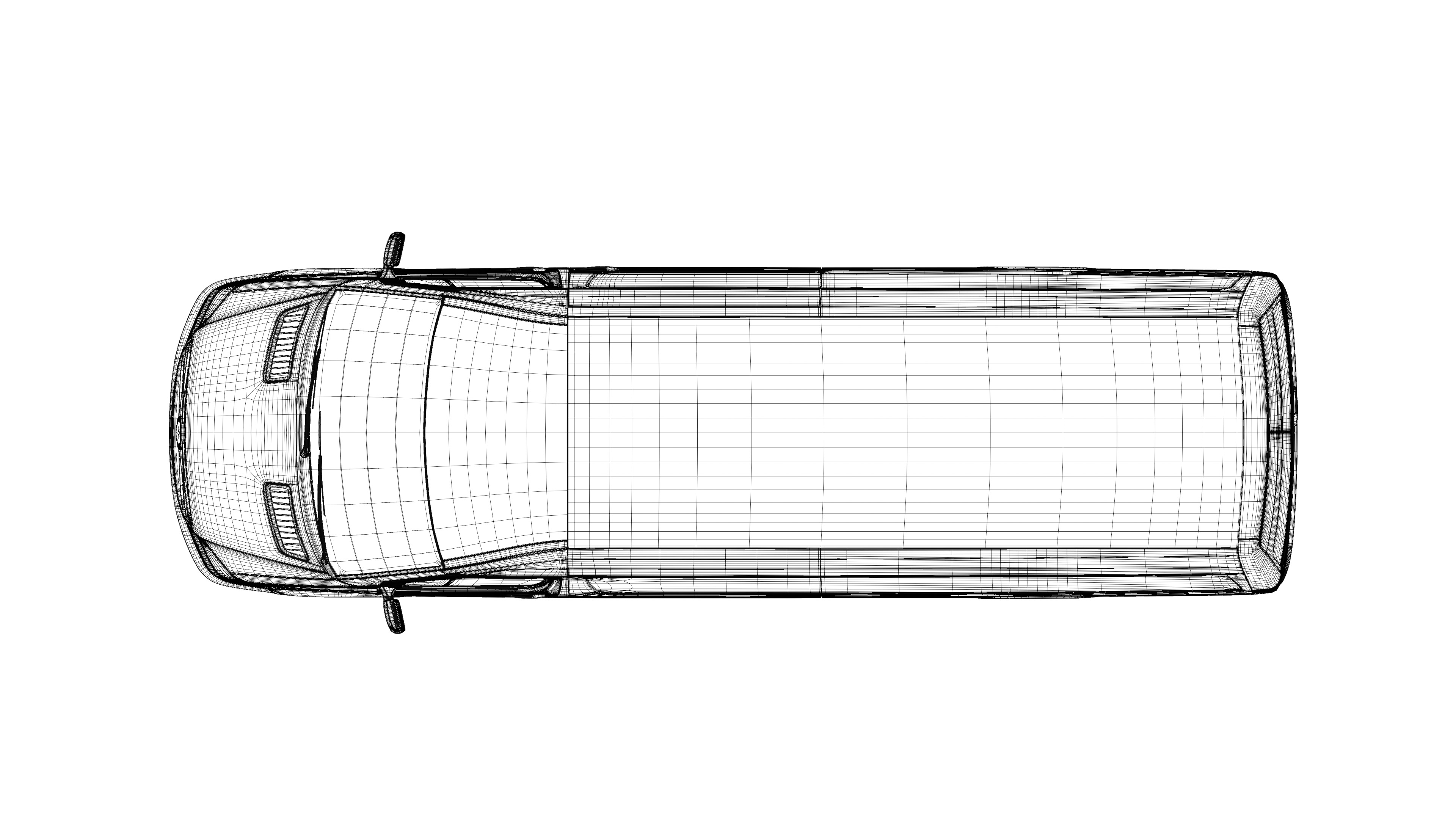 Mercedes Benz Sprinter van pbr 3d model by docbasuony | 3DOcean