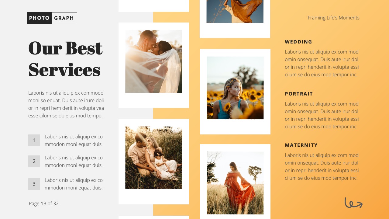 Lens Studio: Photography PowerPoint Template by semestalabs | GraphicRiver
