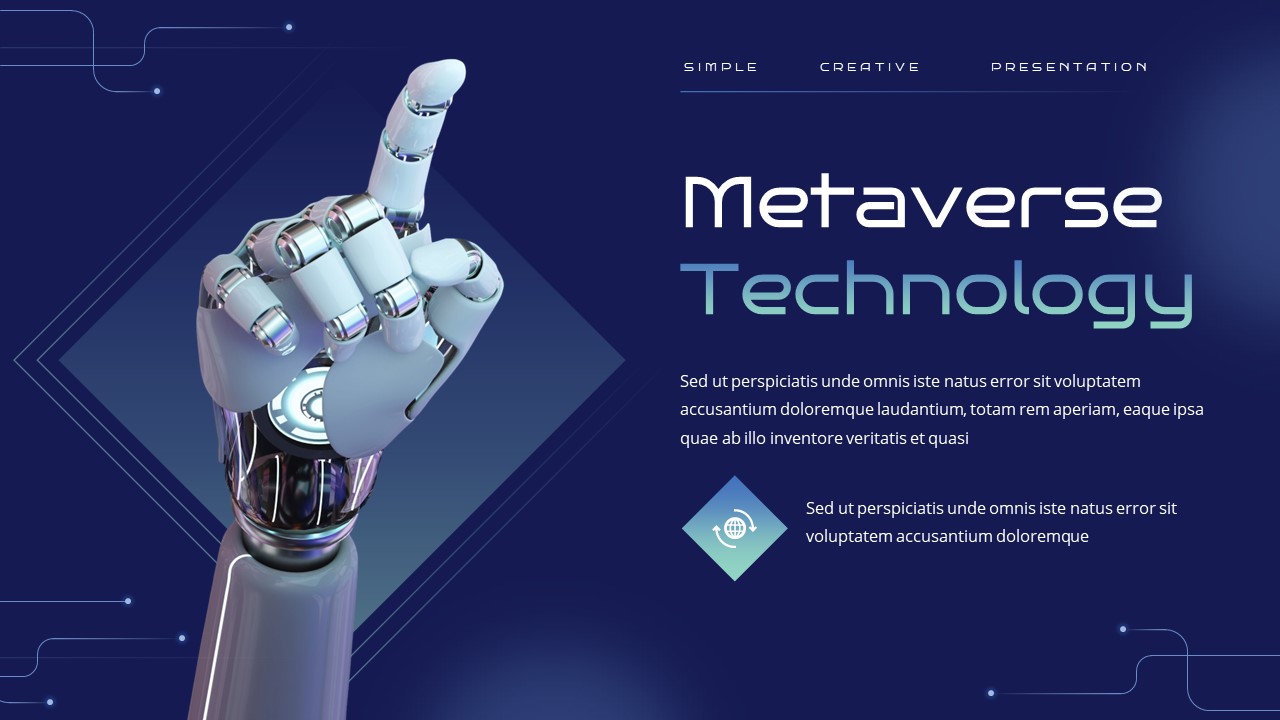 Metaverse PowerPoint Template, Presentation Templates | GraphicRiver