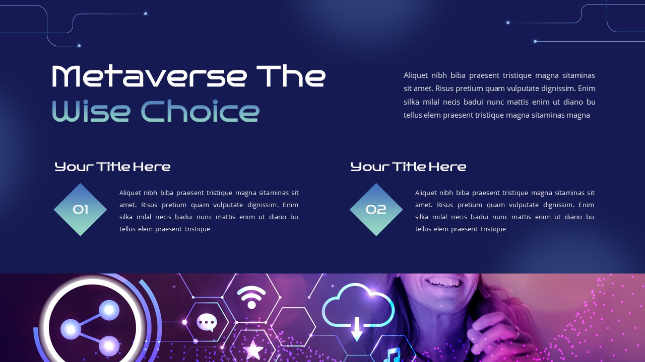 Metaverse PowerPoint Template, Presentation Templates | GraphicRiver