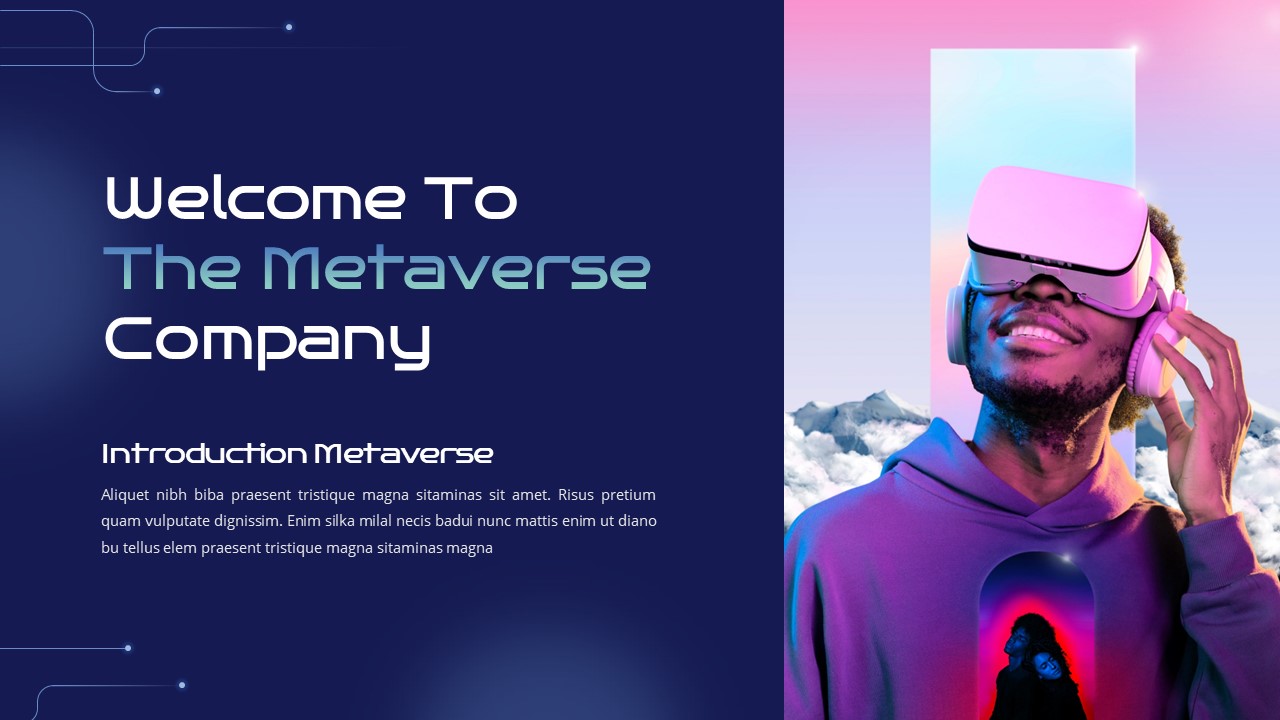 Metaverse PowerPoint Template, Presentation Templates | GraphicRiver
