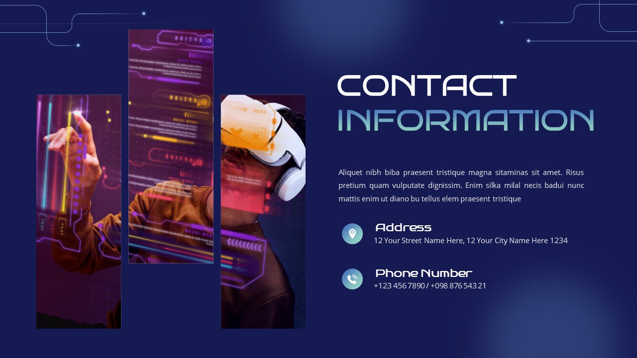 Metaverse PowerPoint Template, Presentation Templates | GraphicRiver