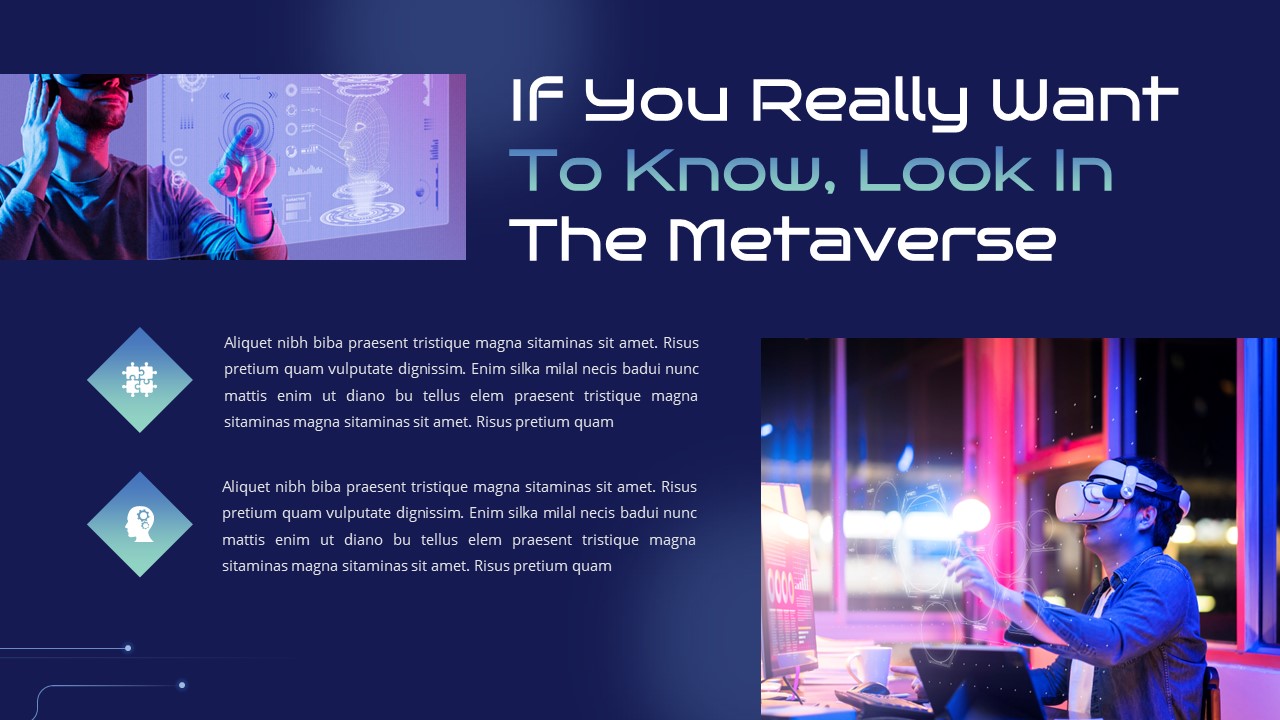 Metaverse PowerPoint Template, Presentation Templates | GraphicRiver