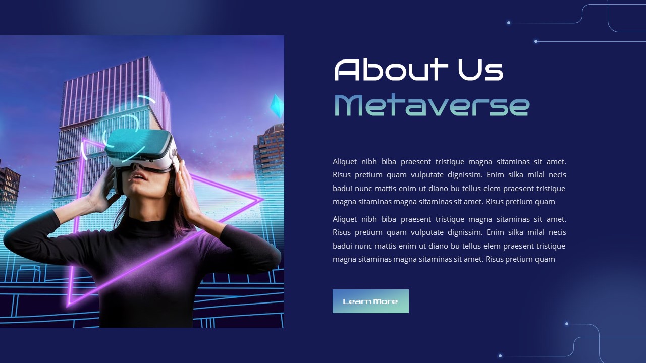 Metaverse PowerPoint Template, Presentation Templates | GraphicRiver