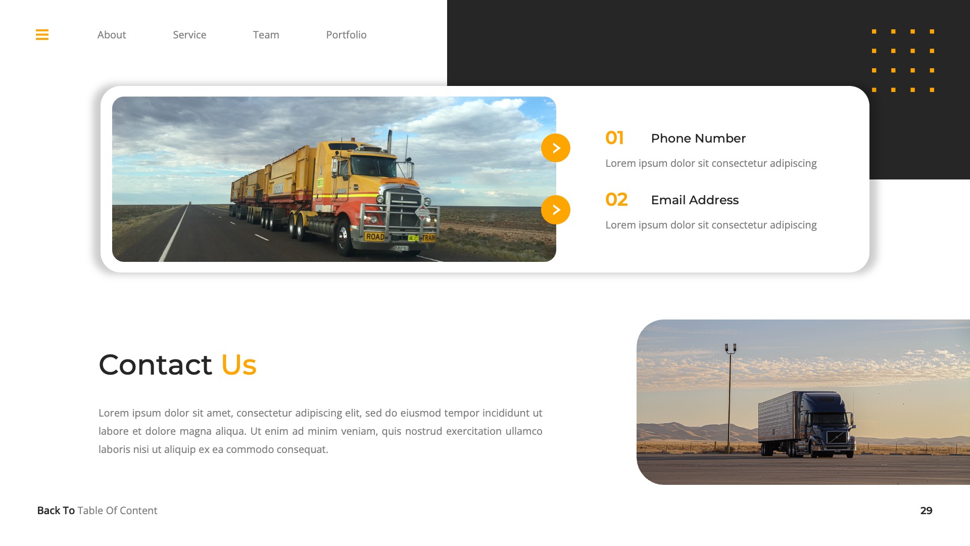 Logistict - Logistic & Transport PowerPoint, Presentation Templates