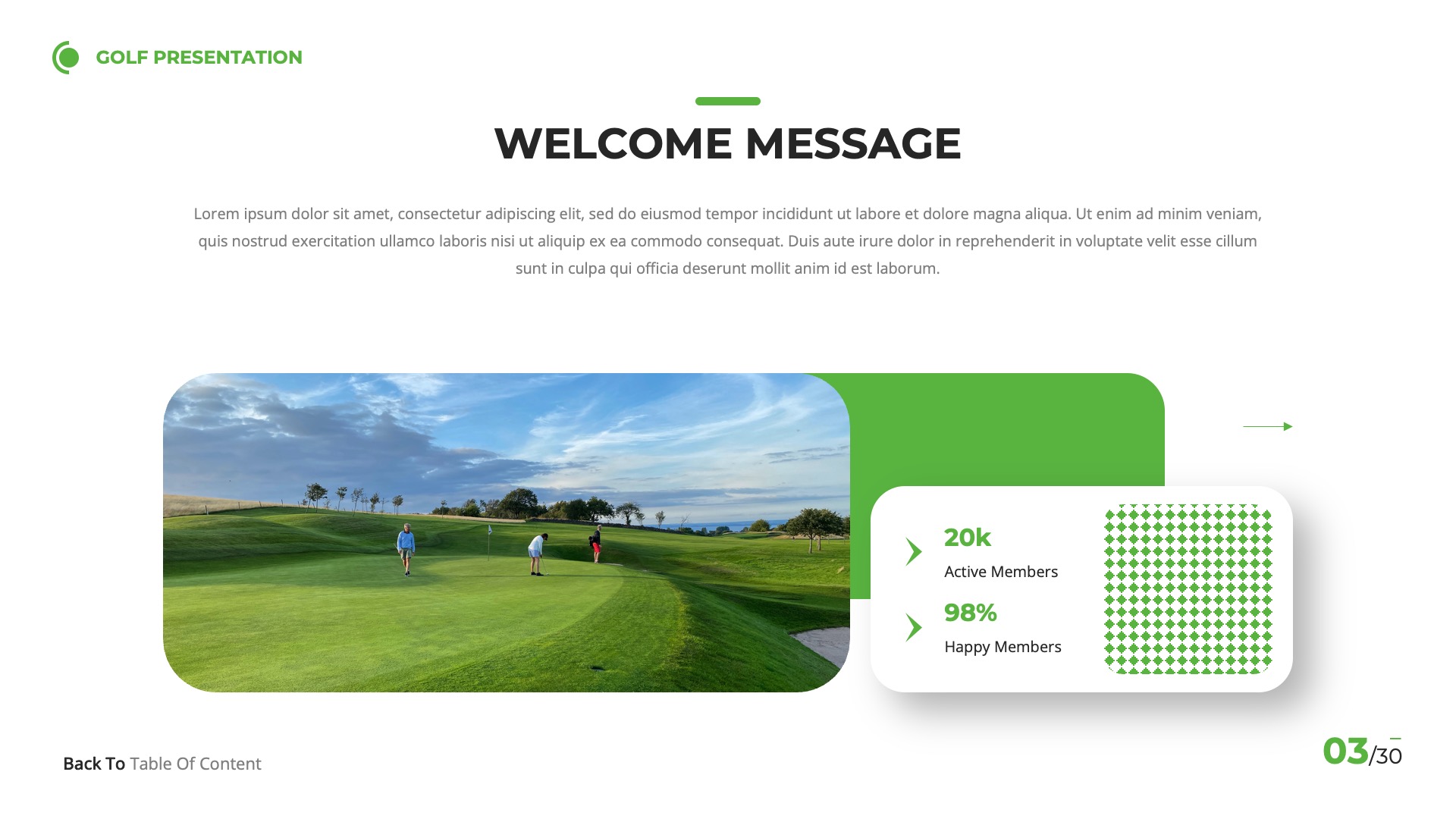 Golfice - Golf PowerPoint Template by SuperSonic_Studio | GraphicRiver