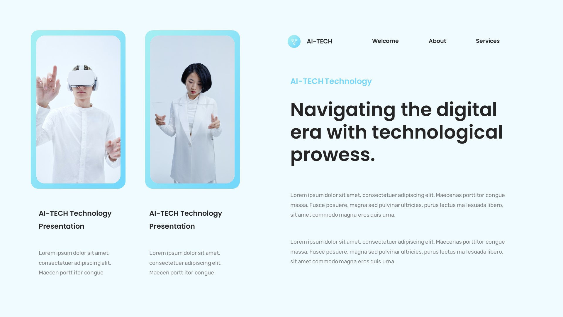 AI-Tech - Technology Powerpoint Template, Presentation Templates ...