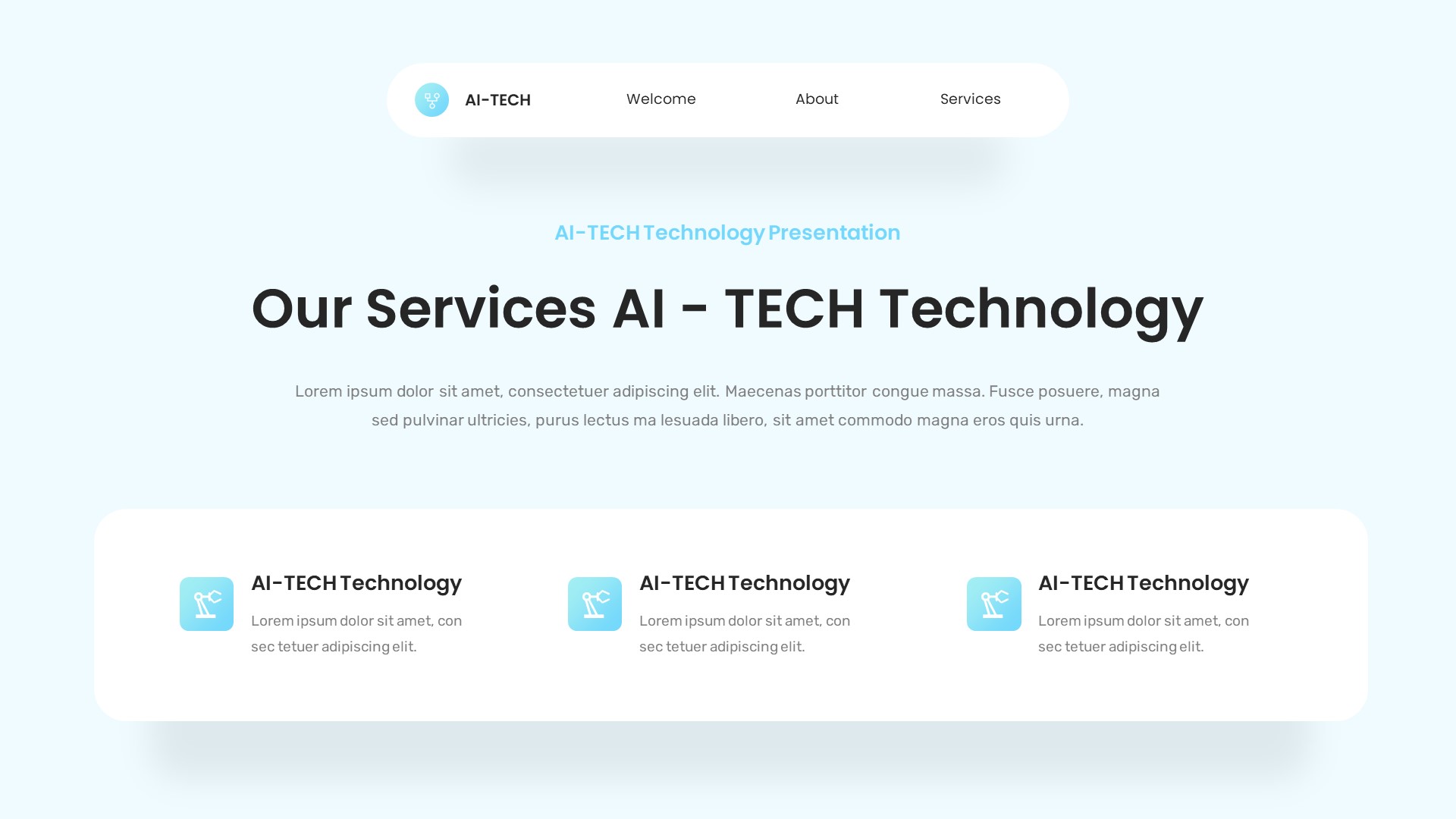 AI-Tech - Technology Powerpoint Template, Presentation Templates ...