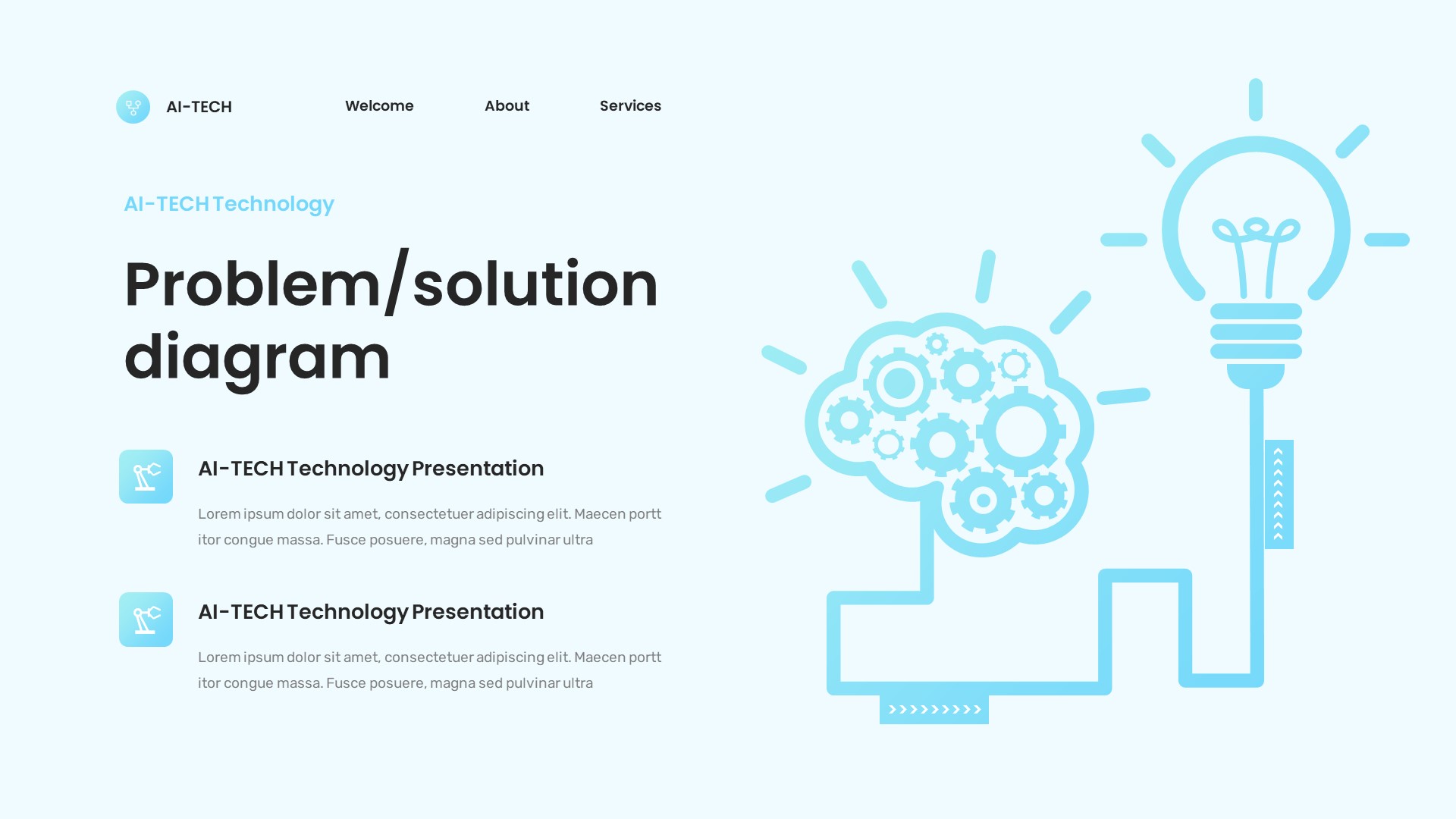 AI-Tech - Technology Powerpoint Template, Presentation Templates ...